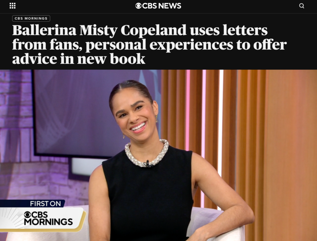Media Highlights - The Misty Copeland Foundation
